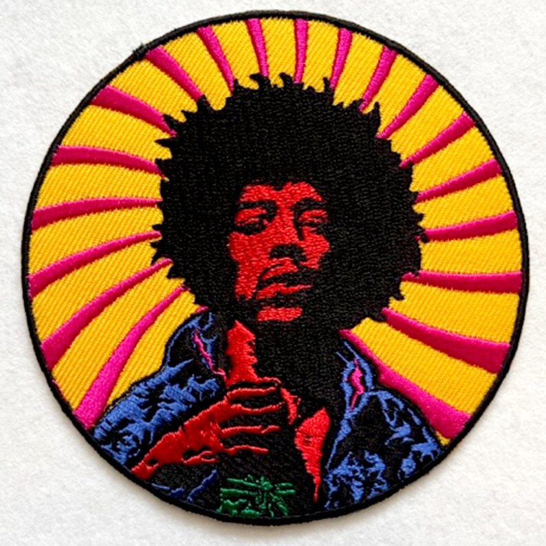 2 PACK Jimi Hendrix Patch Voodoo Child Woodstock Sixties Music - Etsy UK
