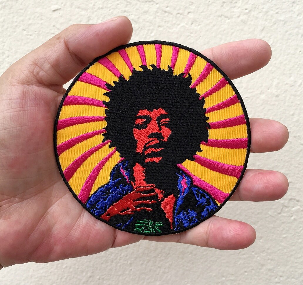 2 PACK Jimi Hendrix Patch Voodoo Child Woodstock Sixties Music - Etsy UK