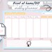 Weekly Planner Printable, Cute Weekly Planner, Kawaii Weekly Planner ...
