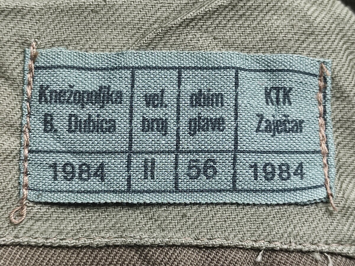 Yugoslavian Army Forage Cap, 1984 Sarajevo Zajecar Hat, Titovka ...