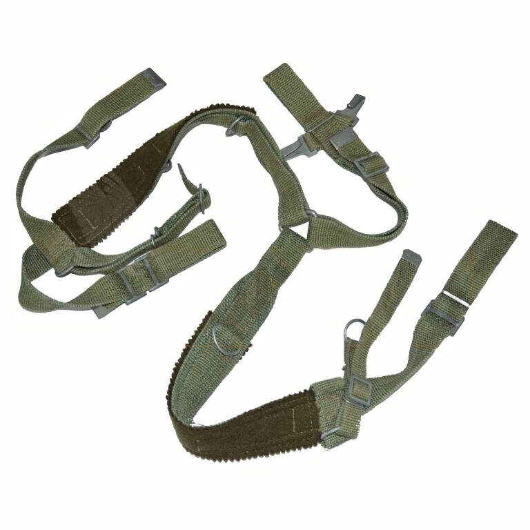 Military Suspenders Green Linen Suspenders T For Military Man Post Apocalyptic Army Larp