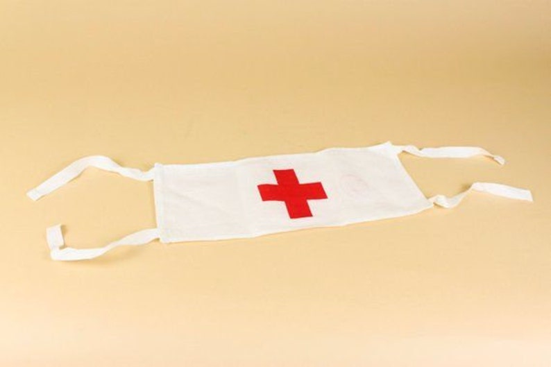 Medic Arm Band, Polish Army Medical Service Armband, Military Antiques ...