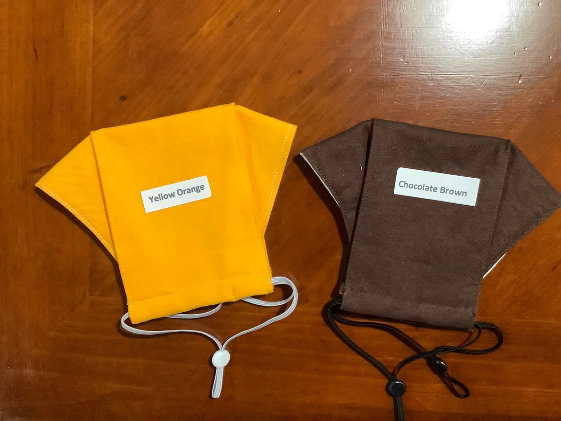 3D Face Mask Triple Layer Washable Comfortable | Etsy