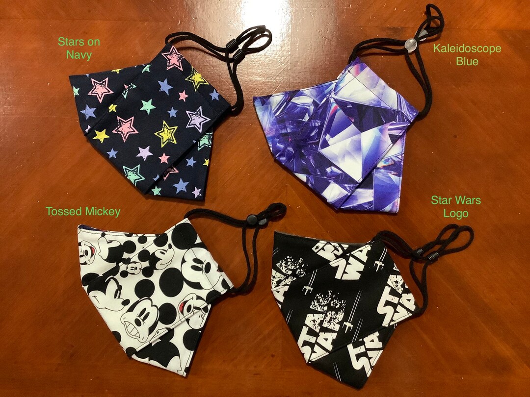 3 Layer 3D Face Mask Cotton Washable Reusable Adjustable Ear Loops ...