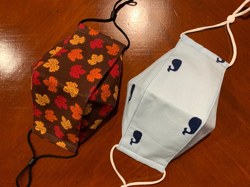 3 Layer 3D Face Mask Washable Reusable With Adjustable Ear - Etsy