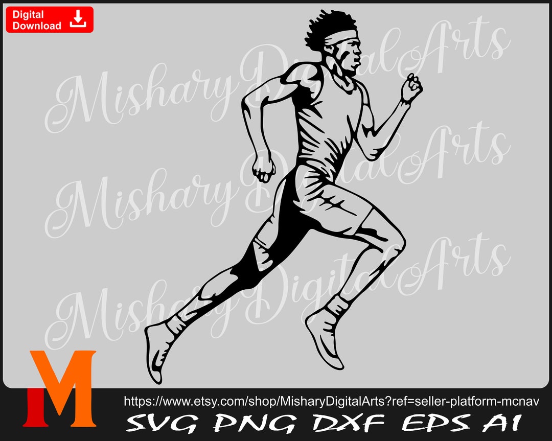 Running Track & Field Svg, Running Svg, Silhouette, Cameo, Cricut, CNC ...