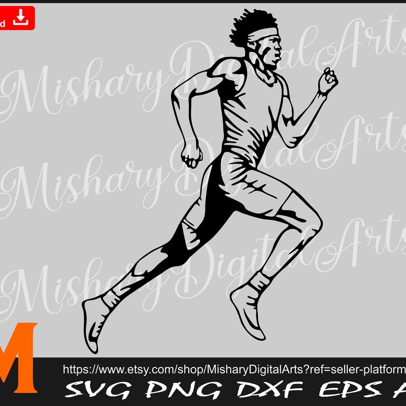 Running Svg - Etsy