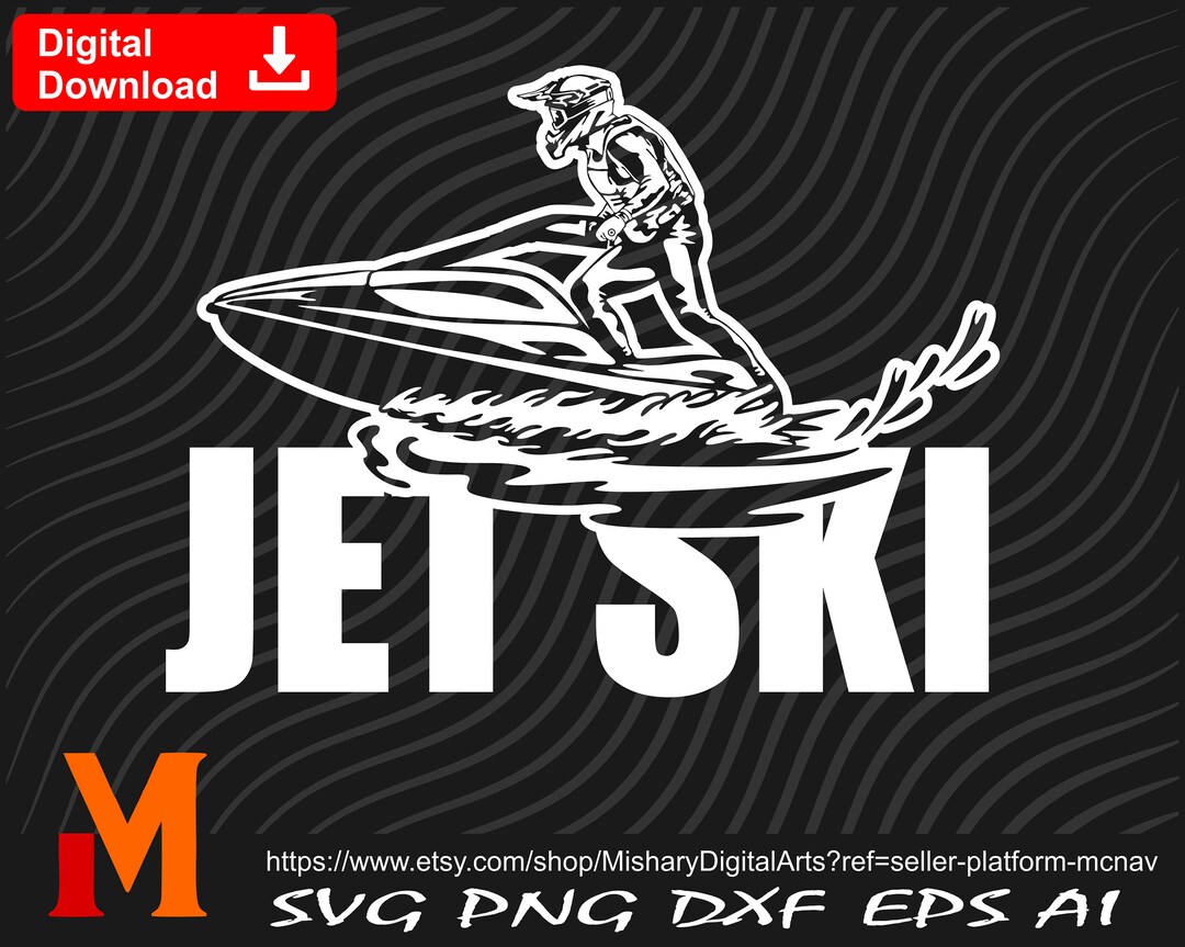 Cool Jet Ski Sports, Skiing Svg, Jet Ski Svg - Digital Download - Etsy