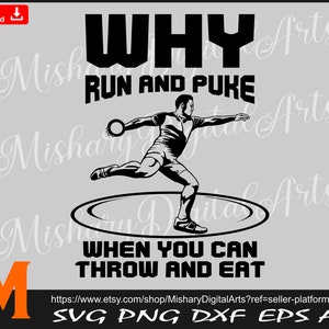 Let's Throw Svg, Discus Throw Svg Instant Digital Downloads - Etsy