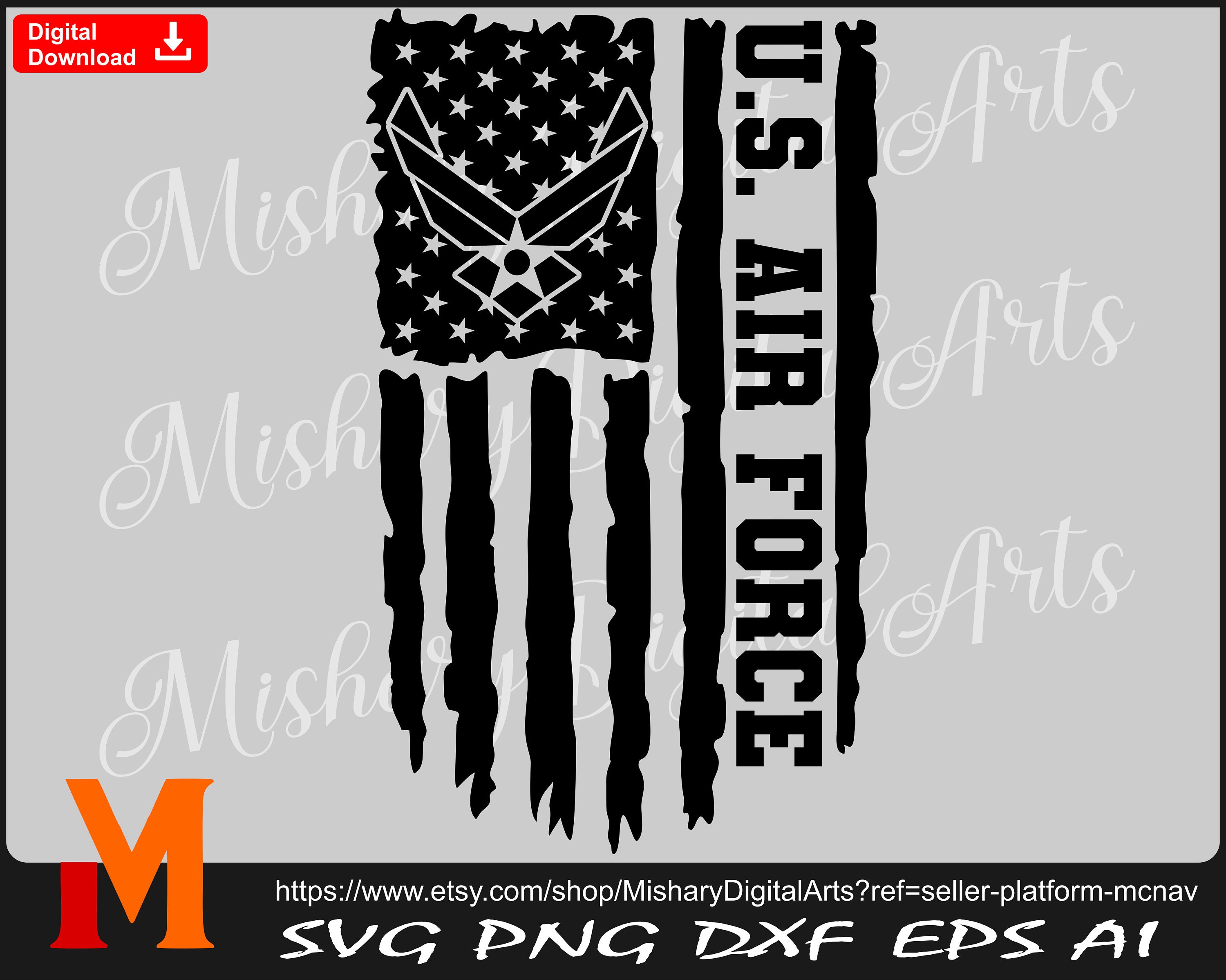 US Air Force Svg Patriotic US Flag Svg Air Force Svg - Etsy Australia