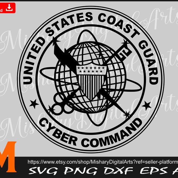 Coast Guard Vector - Etsy