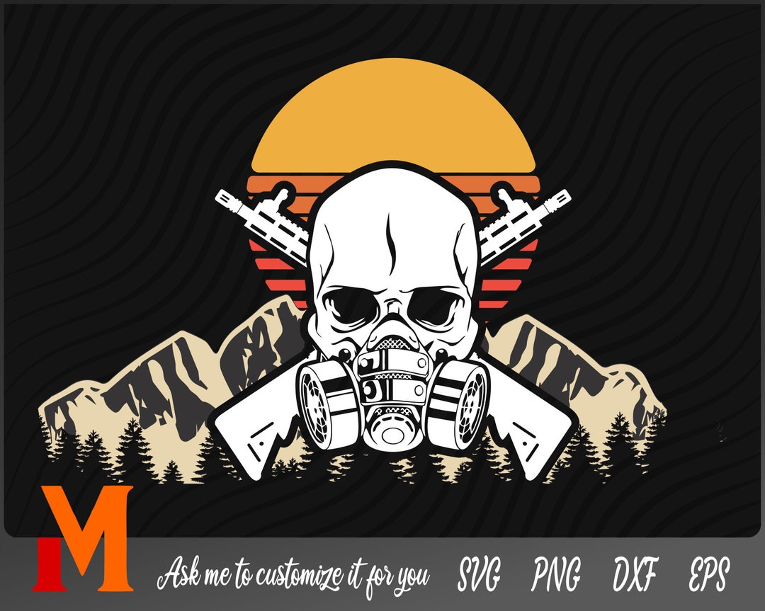 Forest Sunset Airsoft Svg Airsoft Gun Svg, Airsoft Clipart, Tactical ...