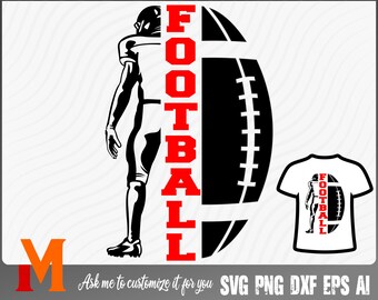 Football Svg for Shirt Football Svg America Player Team - Etsy
