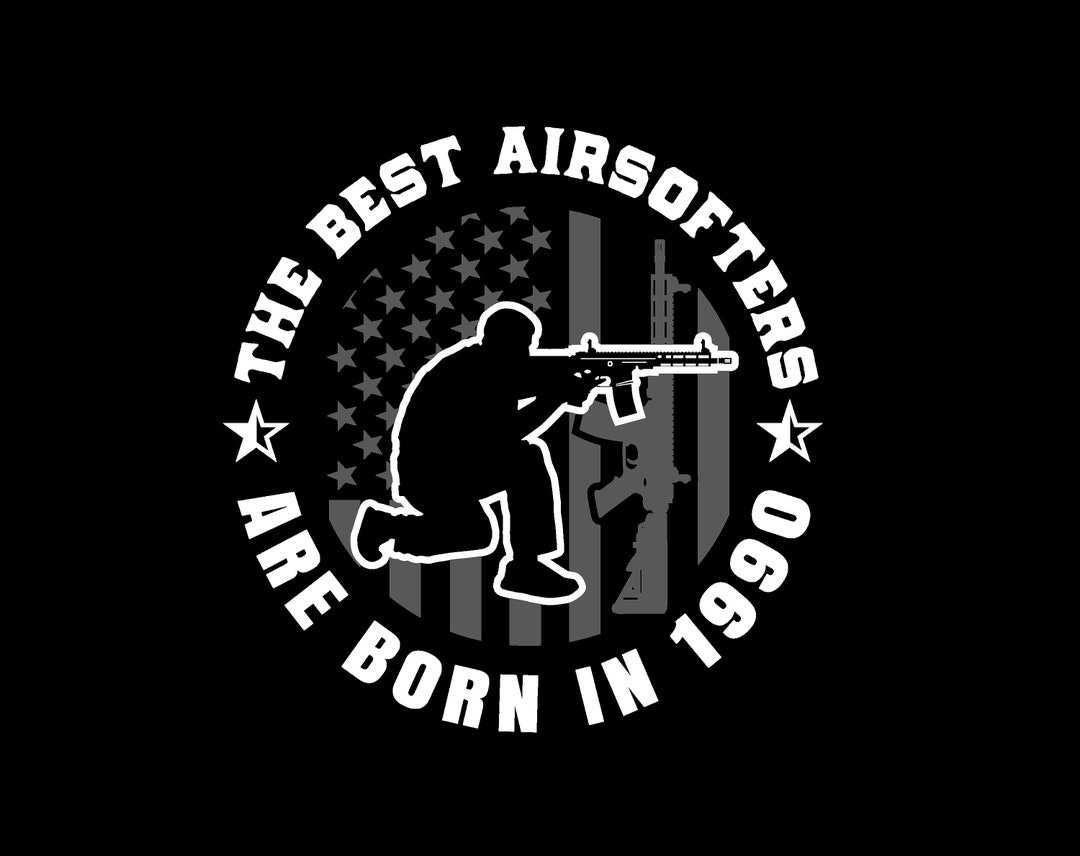 Best Airsofters 1990 Airsoft SVG - Airsoft Gun Svg, Airsoft Clipart ...
