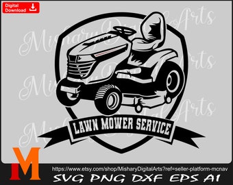Stand-on Lawn Mower DIGITAL DOWNLOAD Svg, Png, Jpg, Eps FILE - Etsy
