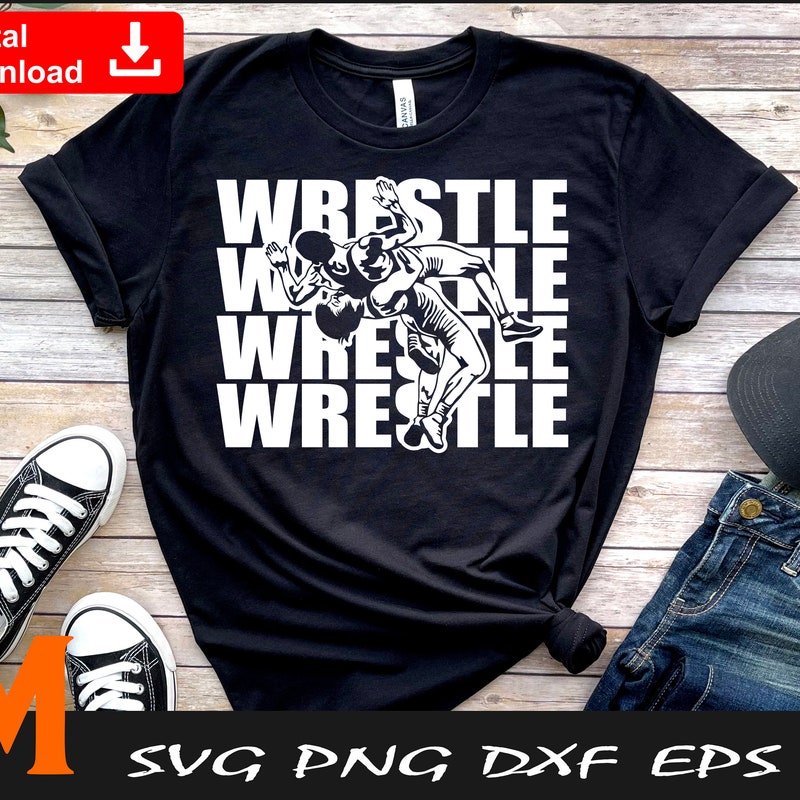 Wrestling Svg - Etsy