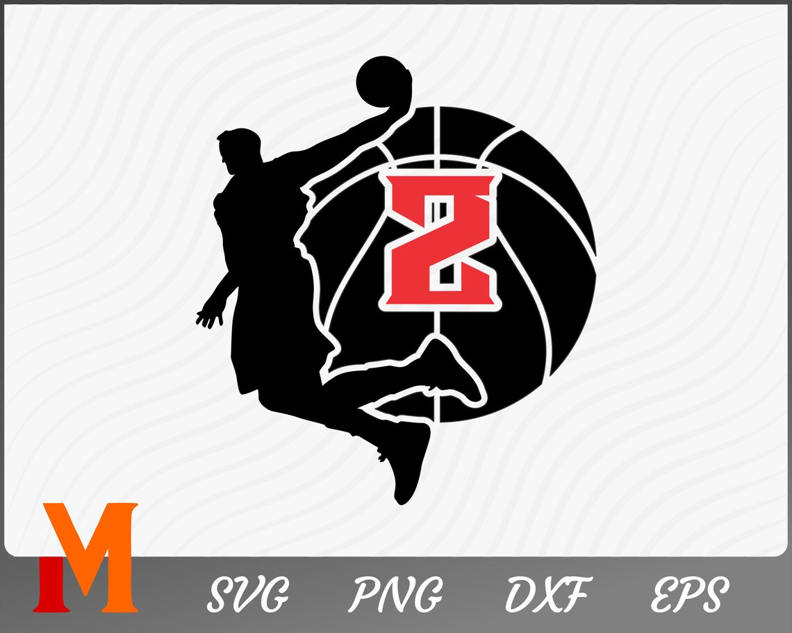 Jersey Number 2 Basketball SVG Basketball Cut File Png | Etsy