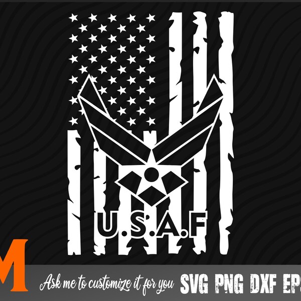 Usaf Dxf File - Etsy