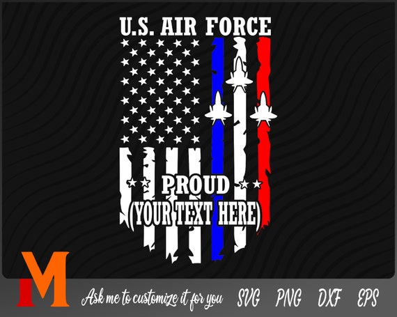 Usaf Veteran Usa Flag Clip Art
