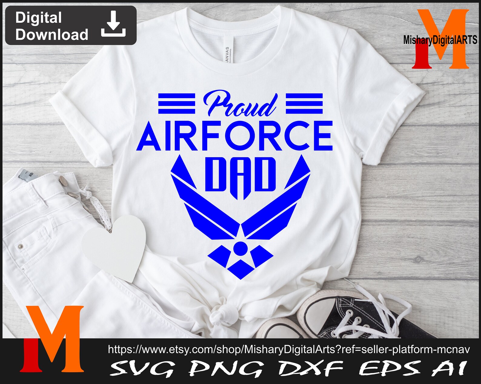 Proud Air Force Dad Air Force Dad Svg Armed Forces Svg Air - Etsy
