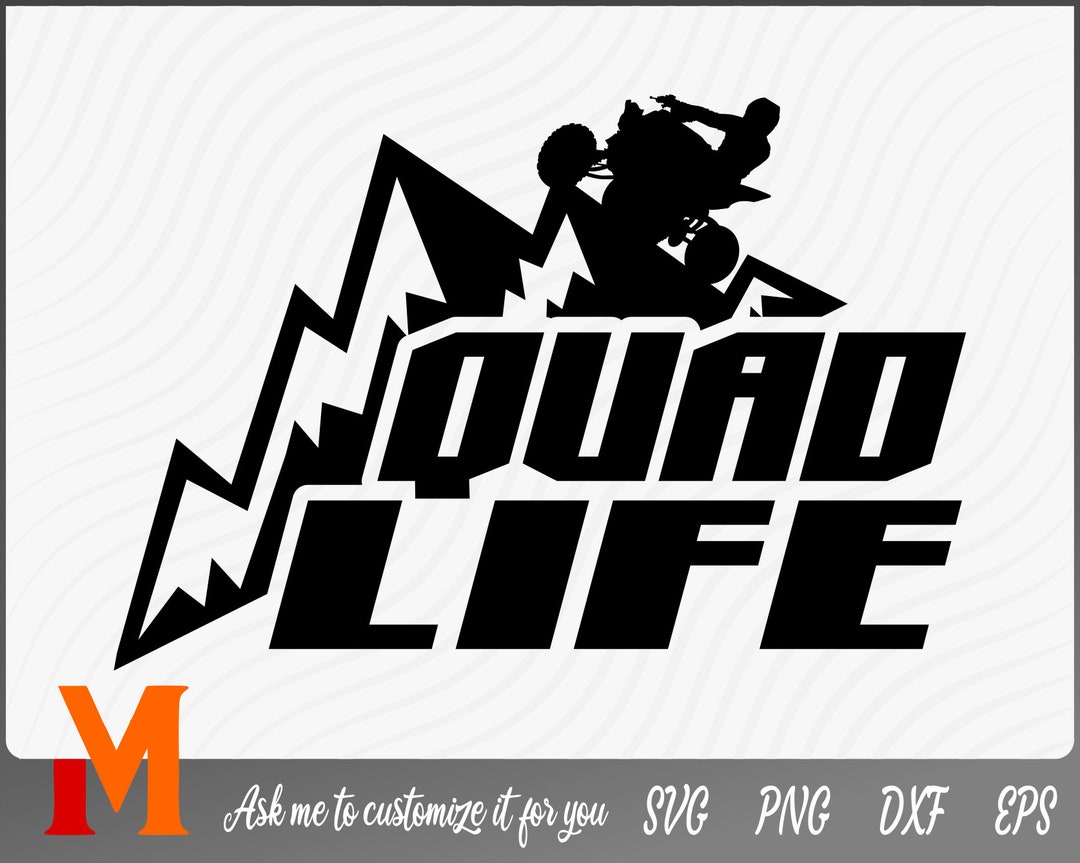 Mountain Quad Life ATV Svg, Mountain Ride Svg, Mud Riding Svg, off Road ...