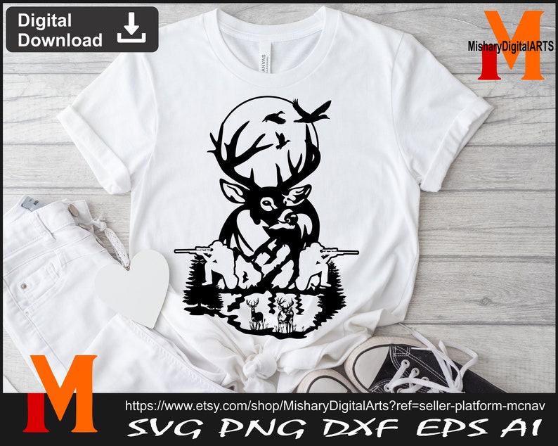 Hunting Svg Hunting Shirt Svg Deer Hunting Svg Outdoor | Etsy