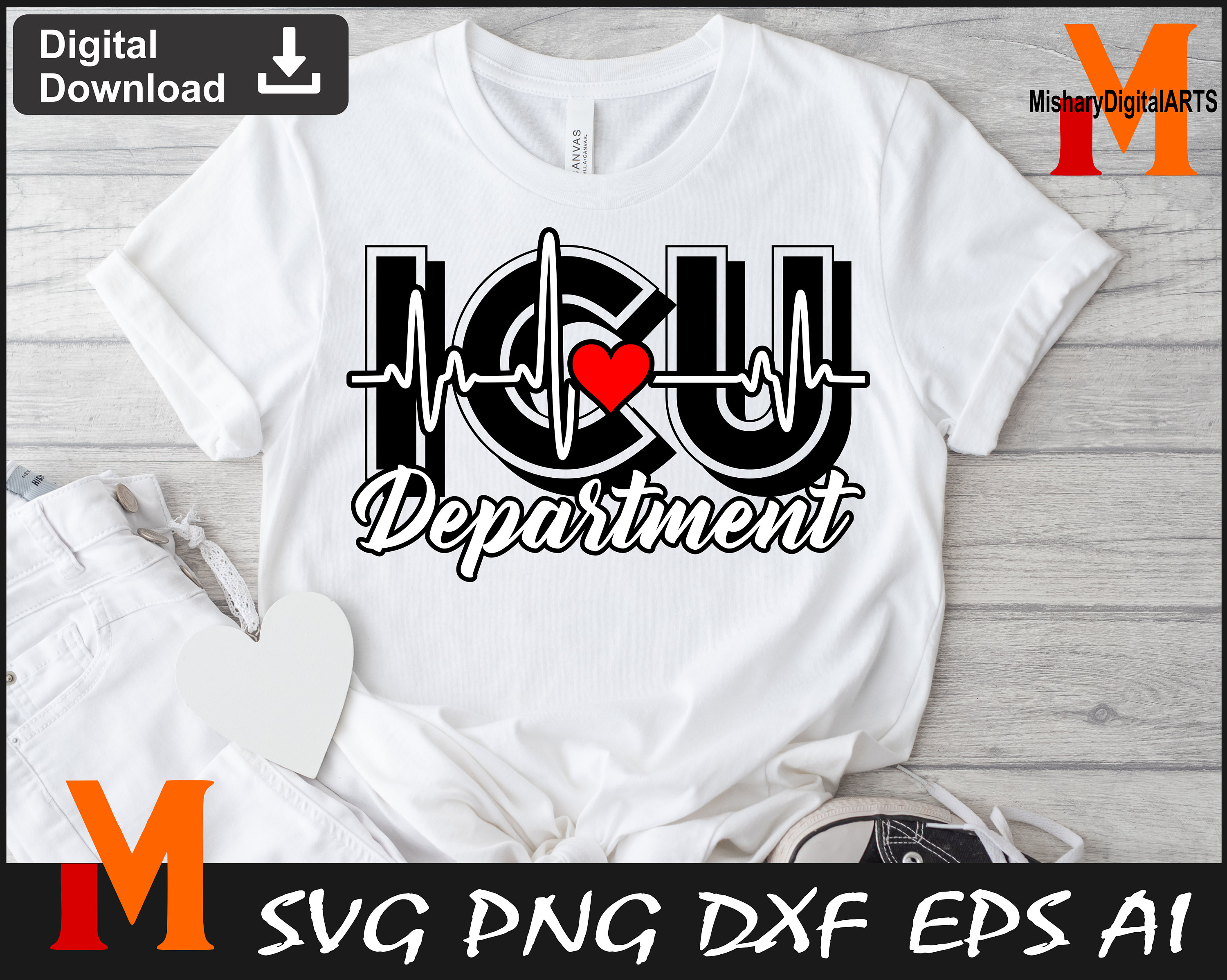 ICU Department Intensive Care Unit Svg Nurse Svg SVG Cut - Etsy