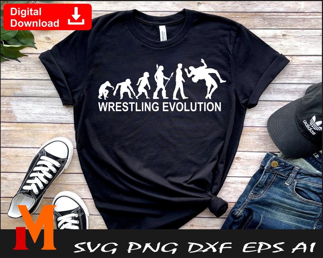 Wrestling Evolution Svg Wrestling Svg Cut and Prints - Etsy