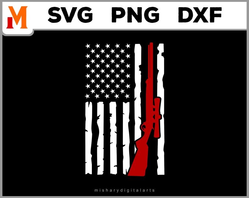 American Flag Sniper SVG Patriotic Tactical SVG Guns Svg - Etsy