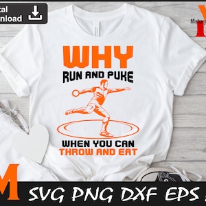 Let's Throw Svg, Discus Throw Svg Instant Digital Downloads - Etsy