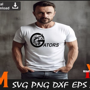 Gar Gators Svg, Alligator Gar Svg, Gal Svg, Fish Svg Vector, Cricut ...