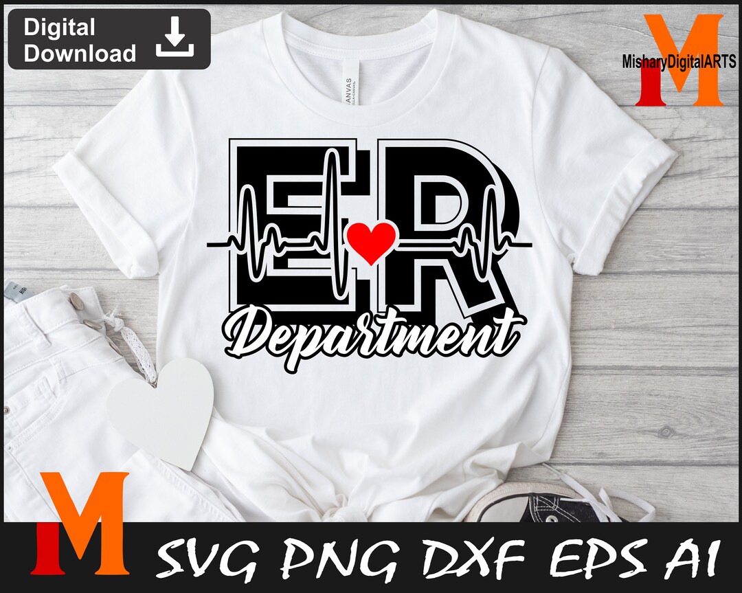 ER Department, Emergency Room Svg, Nurse Svg SVG Cut File, Png, Vector ...