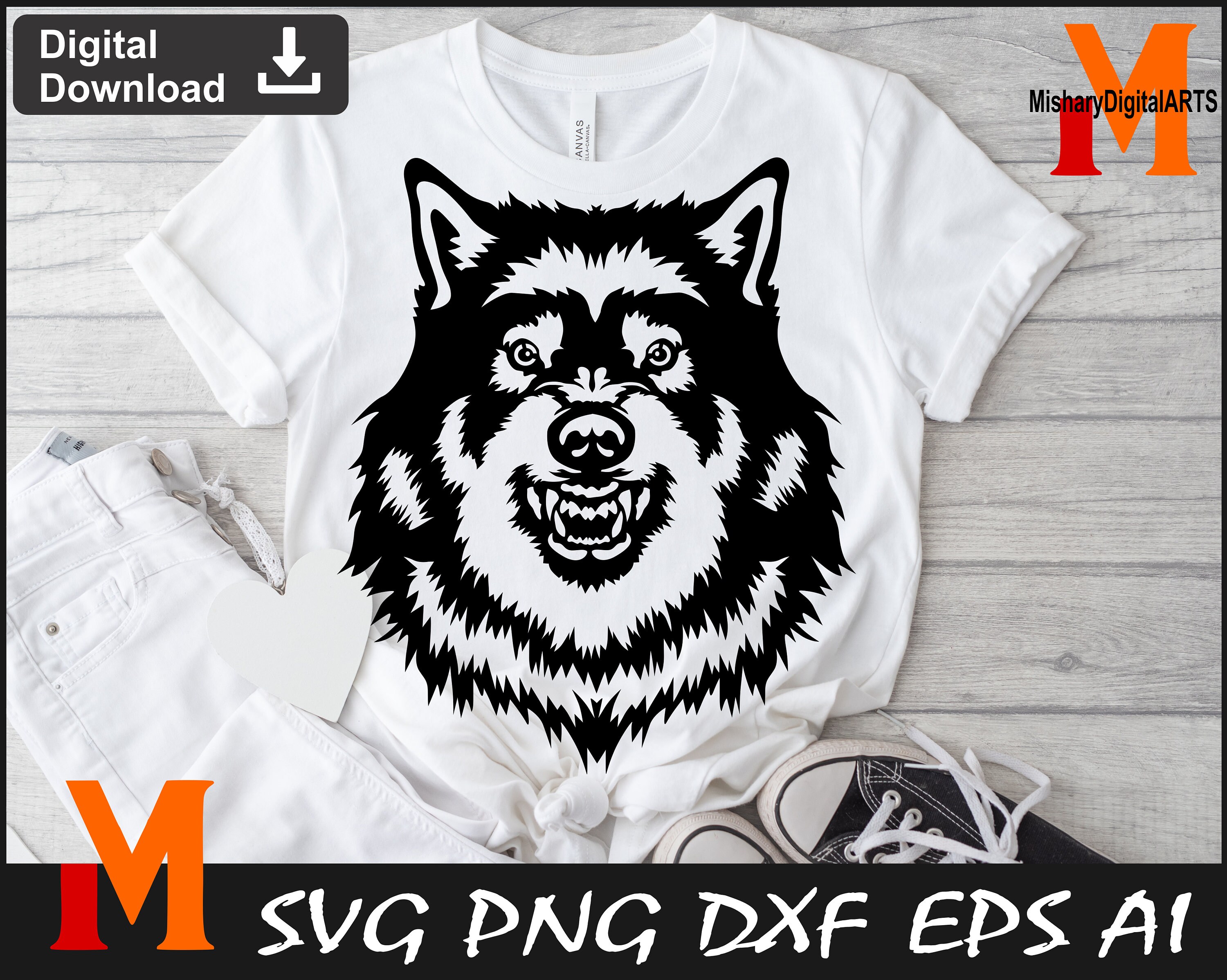 Angry Wolf svg Wolf Face svg Wolf HEad svg Animal svg - Etsy México