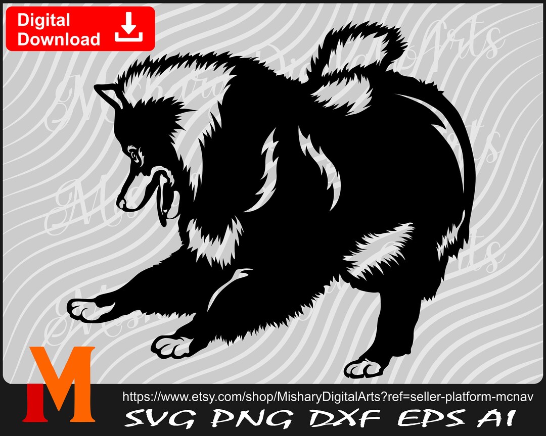 American Eskimo Svg, American Eskimo Silhouette, American Eskimo Png ...