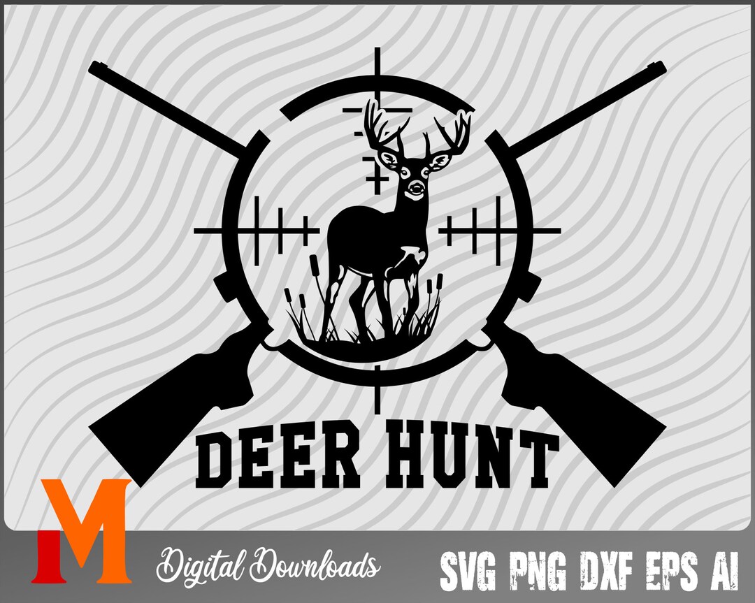 Cool Deer Hunt Hunting SVG, Deer Svg, Hunt Svg, Rifle Scope Svg - SVG ...