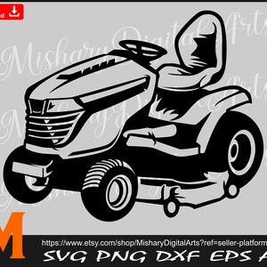 Lawn Mower Service Svg, Lawn Mower Svg - SVG Cut File, Clipart, Vector ...