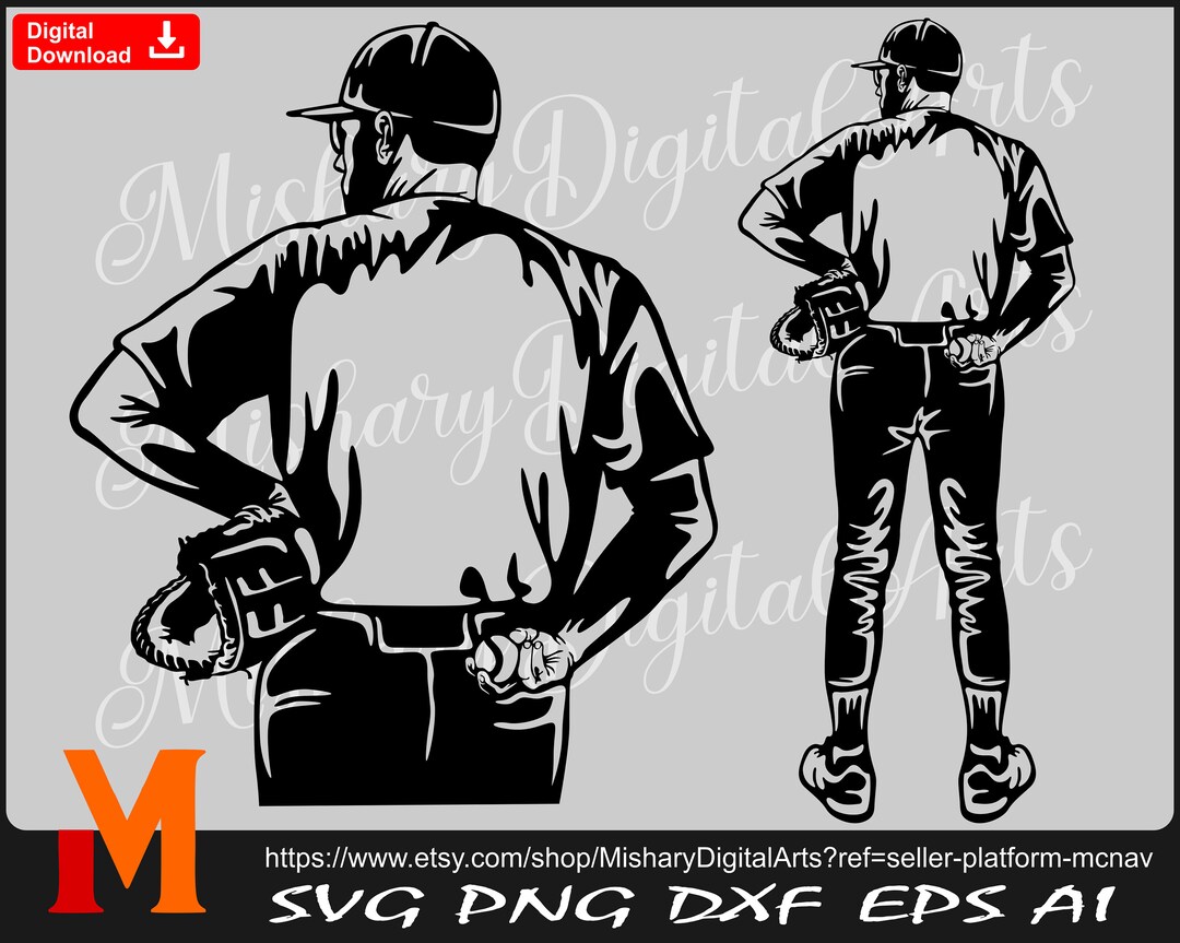 Baseball Pitcher Player Svg, Pitcher Svg, Baseball SVG, PNG, CNC, Vinyl ...