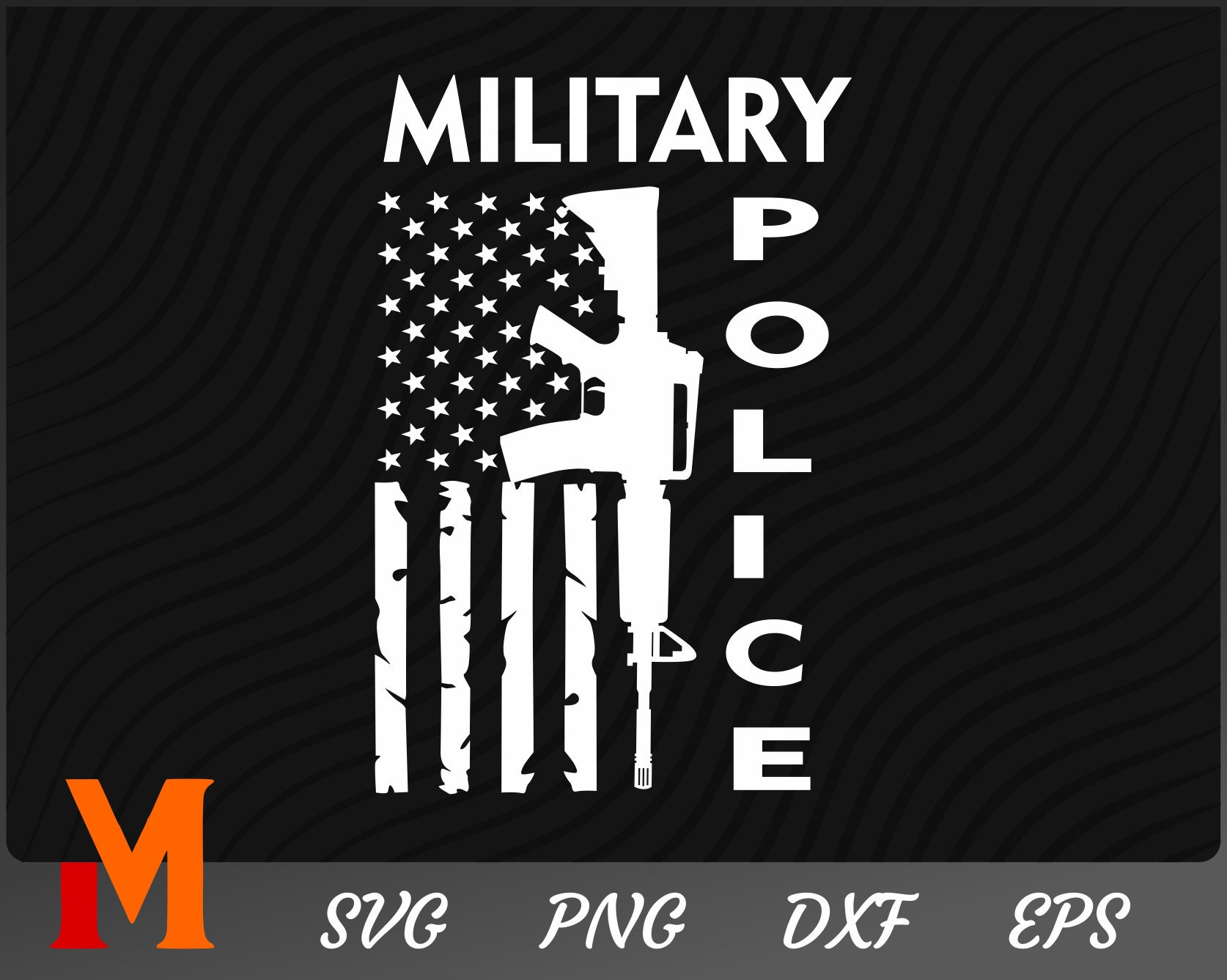 Vector Png Patriotic US Flag 50 cal Dxf silhouette Digital Download SVG ...