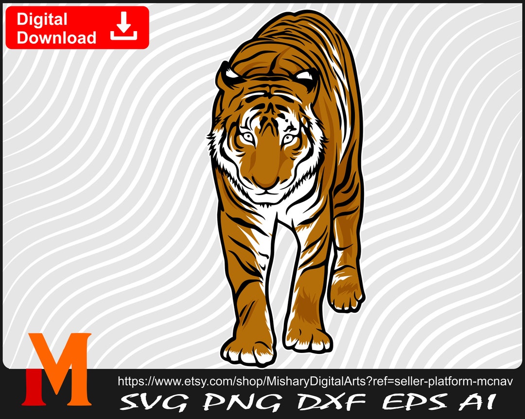 Tiger Svg, Tiger Sublimation SVG Cut/print File, Cricut File, Vector ...