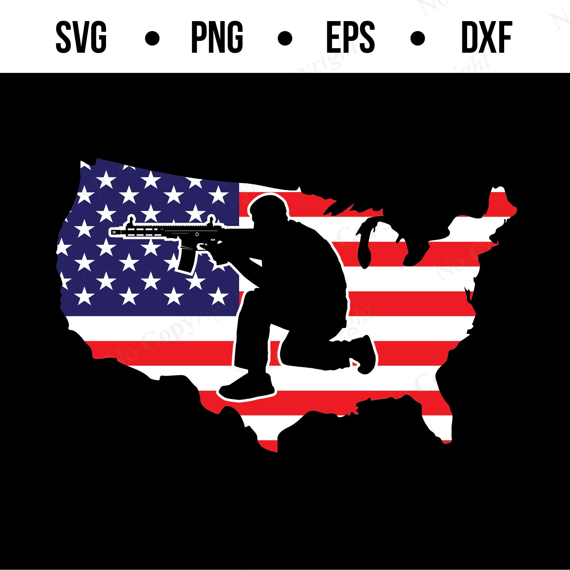 Buy Patriotic American Flag Airsoft SVG Airsoft Gun Svg Firing Online ...