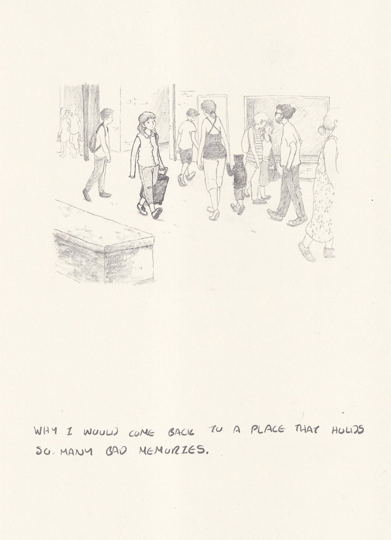 Short Comic/ Graphic Novel/ PDF Comic/ Digital Download 'july' - Etsy