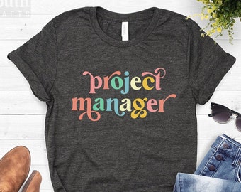 Project Manager Shirt - Etsy