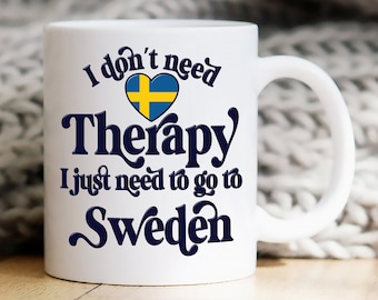 Sweden Coffee Mugs Swedish Mug Swedish Gifts Swedish - Etsy