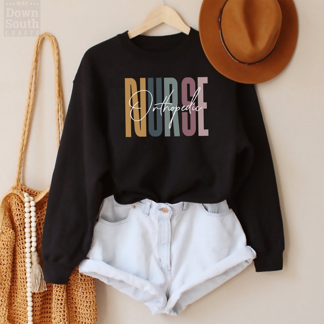 Orthopedic Nurse Sweater, Ortho Nurse Sweatshirt, Ortho Rn, Graduation ...