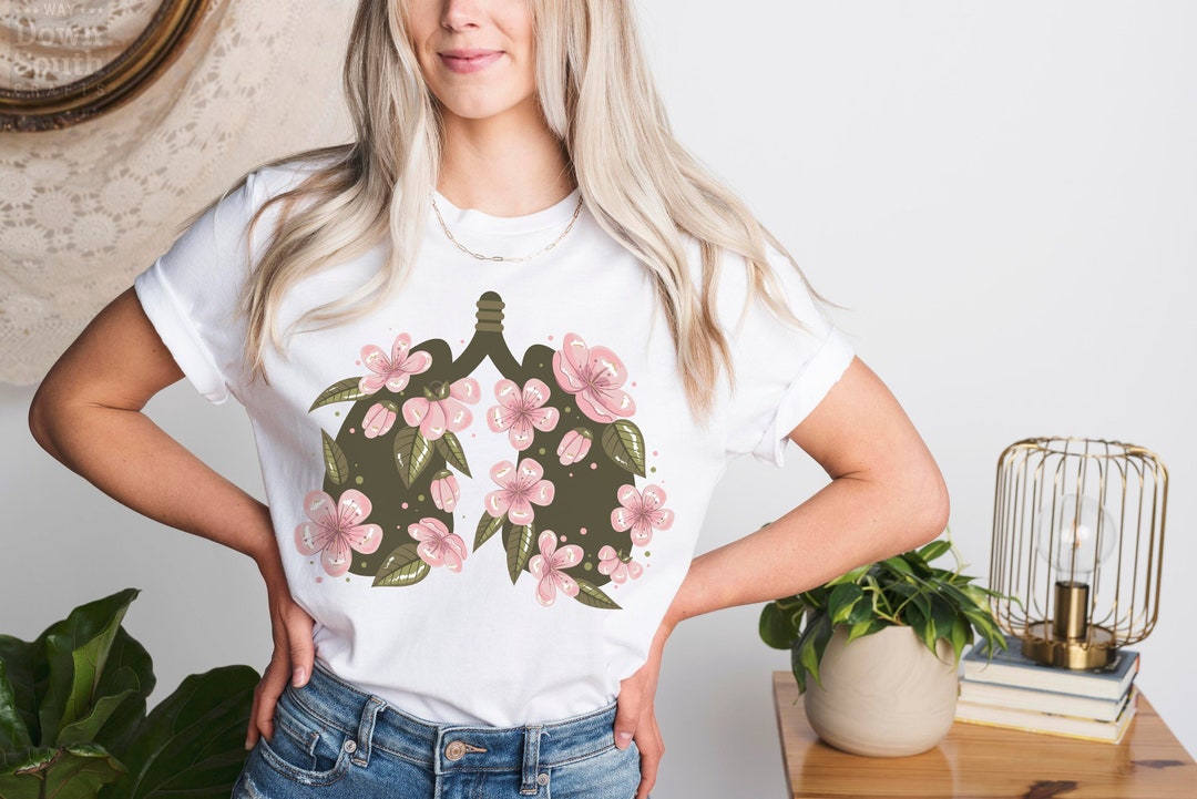 Cute Pulmonologist Shirt, Respiratory Therapy, Lung Cancer Warrior ...