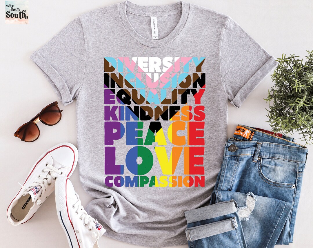 Progress Pride Flag T-shirt, Pride Month Shirt, Distressed Progress ...