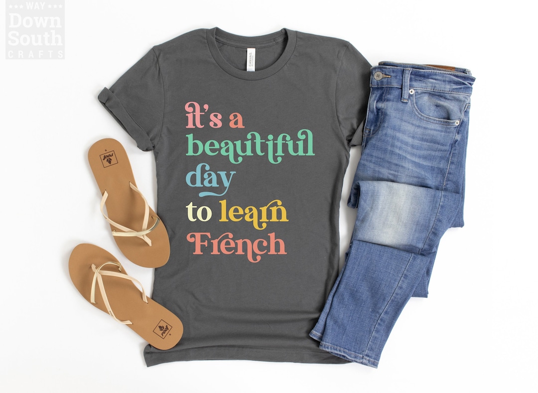 French Teacher Tee, French Teacher Gifts, French Teacher Shirt, Gift ...