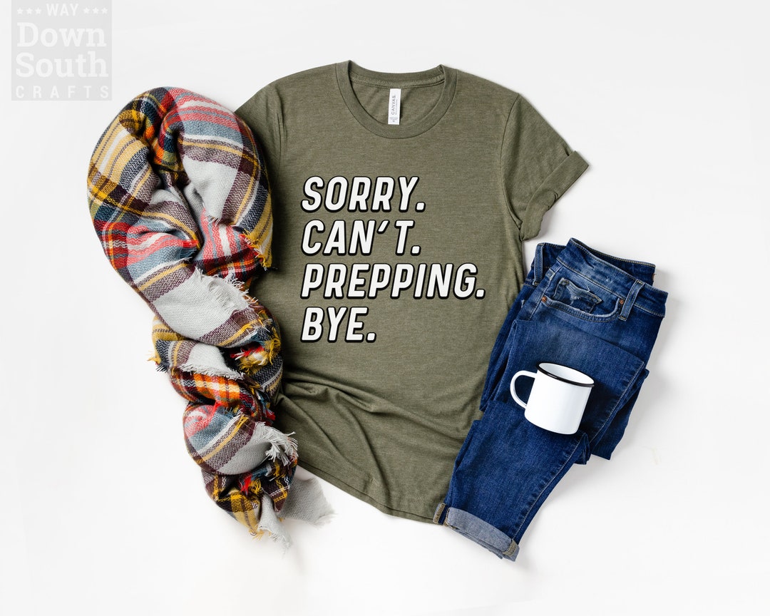 Prepper Shirt, Prepper Gift, Survival Shirt, Prepper T-shirt, Doomsday ...