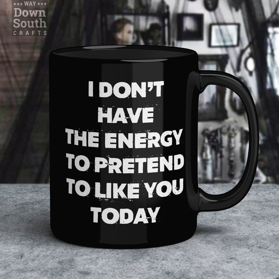 Gothic Mug Sarcastic Mugs Offensive Coffee Mugs Gothic | Etsy