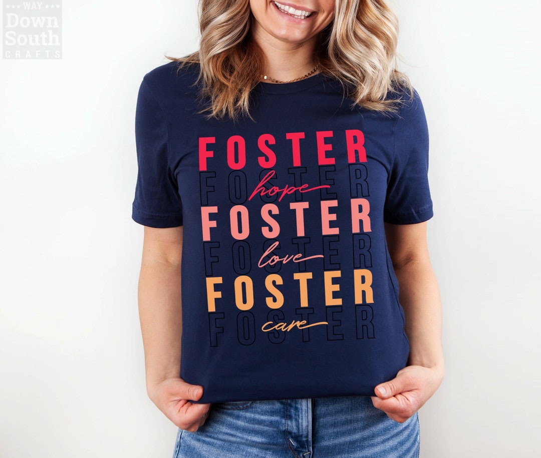 Foster Care Shirt, Foster Parent Gift, Adoption Gift, Foster Mom Dad ...